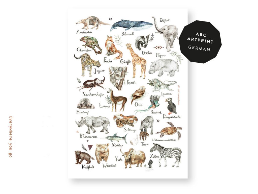 Everywhere you go | Design und Illustration - Produkte